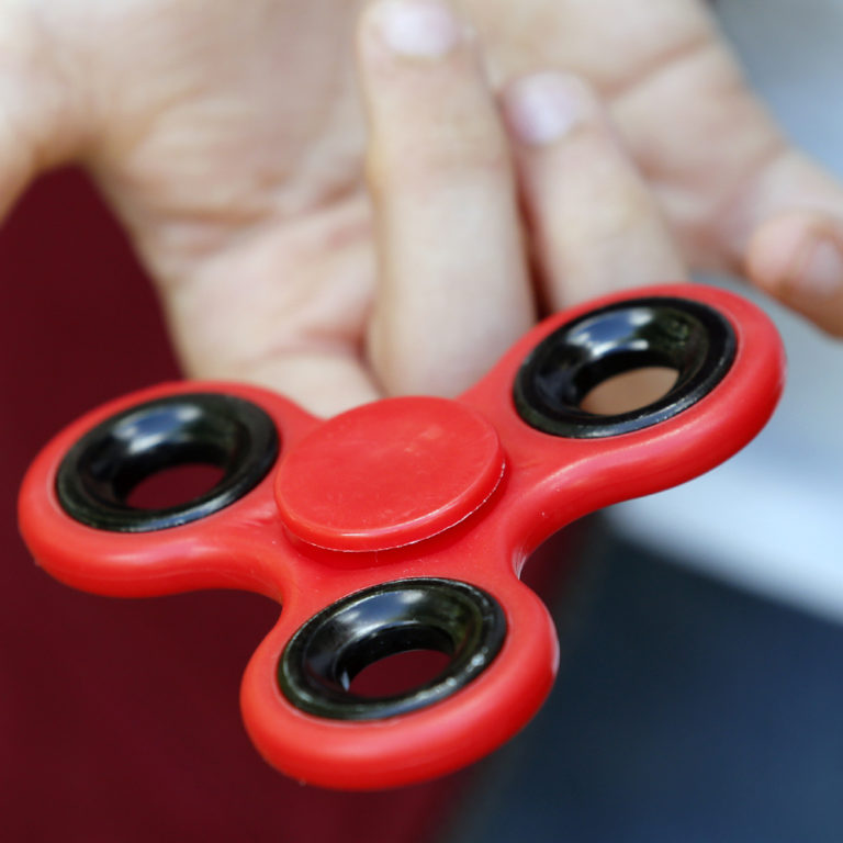 Red Tri Fidget | Therapy Fidgets